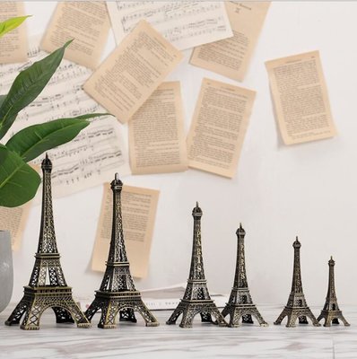 China Metal Eiffel Tower tour souvenir France paris supplier