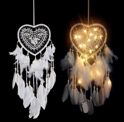 China North Wedding Bohemia Christmas Feather Dream Catcher supplier