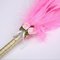 Unique pink feathers top signature pen with elegance design for wedding/advertisement gift supplier