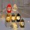 Creative Plastic Christmas Lantern, Christmas Decoration LED Lantern supplier