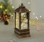 Christmas Flame Wind Lamp Santa Claus Decoration Lantern supplier