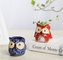 Succulent Plant Mini Ceramic Owl Animal flowerPot supplier